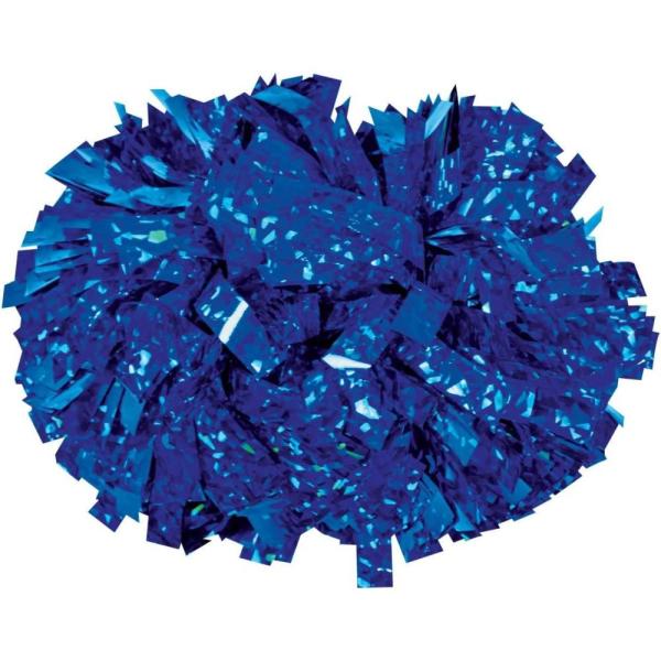 Chasse Holographic Cheerleading Pom Poms – Shiny Metallic Foil Cheer ...