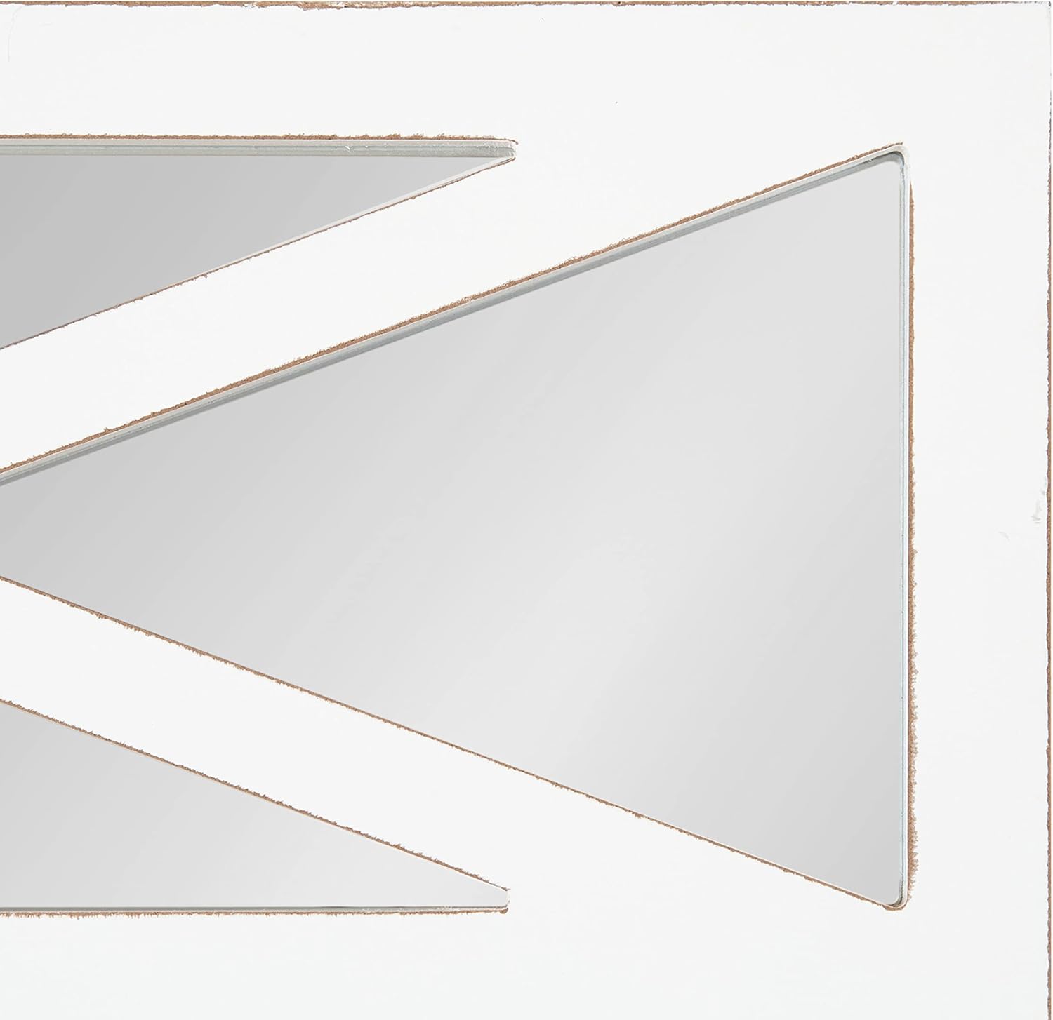 Kate and Laurel Thacker Farmhouse Mirror, 22 x 40, White, Decorative ...