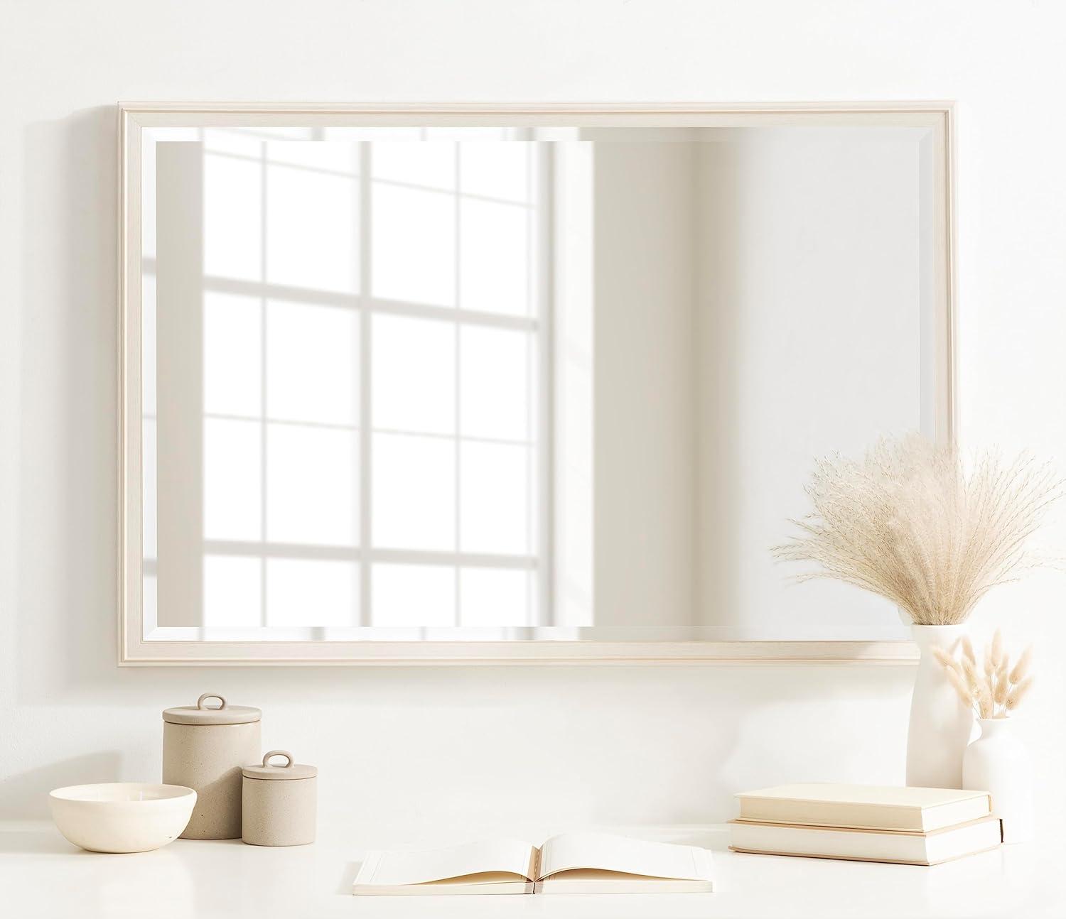 Kate and Laurel Oakhurst Traditional Rectangular Wall Mirror, 20 x 30 ...