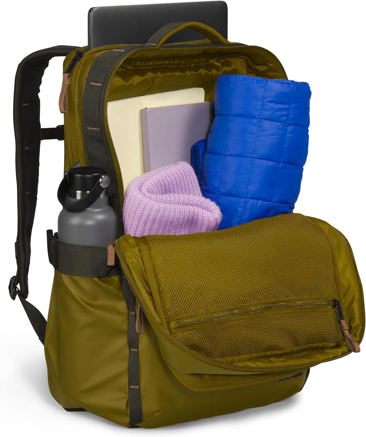 THE NORTH FACE Base Camp Voyager Travel Pack—S(Sulphur Moss/New Taupe ...