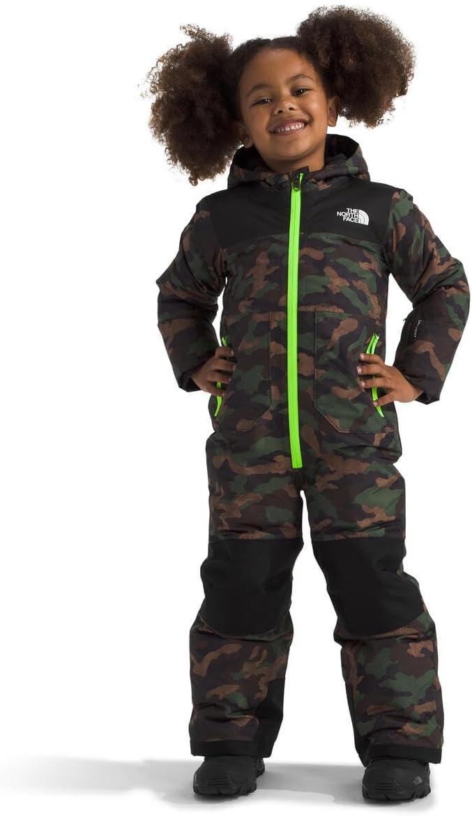THE NORTH FACE boys Freedom Snow Suit (Toddler)(Tnf Black Tnf Camo ...