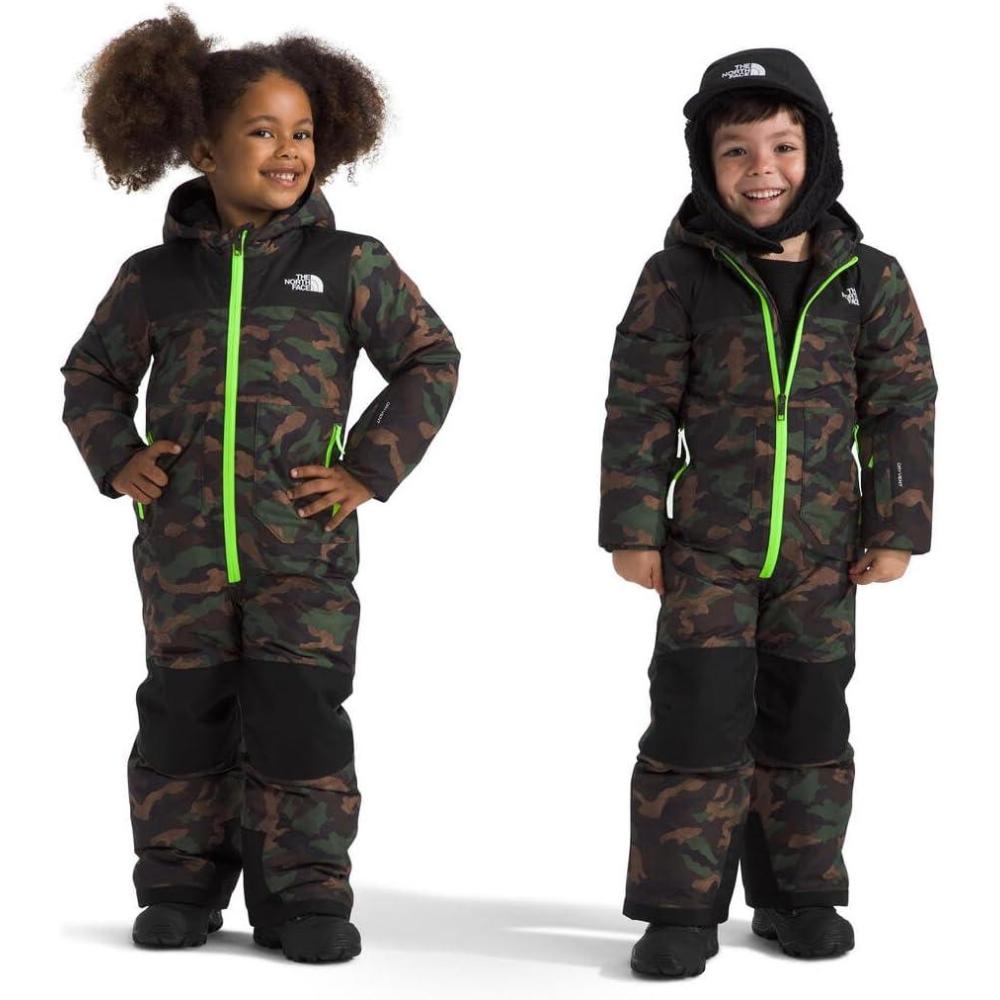 THE NORTH FACE boys Freedom Snow Suit (Toddler)(Tnf Black Tnf Camo ...